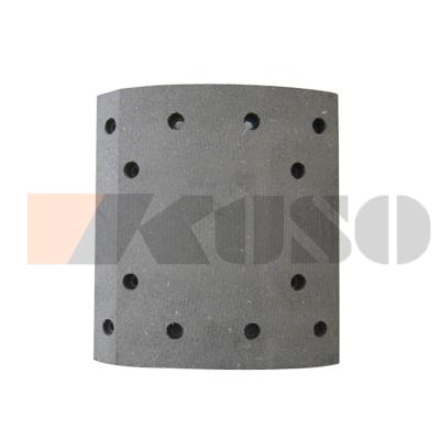 China HINO P11C Rear Brake Lining With Brake Pad Rivet for sale