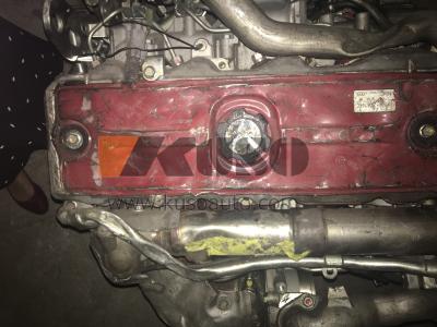 China Hino 300 Dutro N04CT Used Engine Assembly with Transmission Good Condition for sale