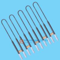 China 1800C MoSi2 Molybdenum Disilicide Heating Elements U Type for sale