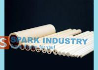 China 95% 99% High Aluminum Ceramic Tube Fired Wear Resistant for sale