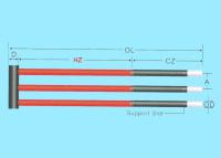 China Silicon Carbide W Type 1600℃  Heating Elements for sale