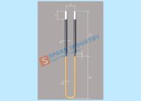 China MoSi2 High Temperature Heating Element Of Glass Furnace 1800 ℃ for sale