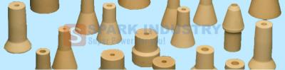 China Al2O3 Zirconia Alumina Ceramic Nozzles for sale