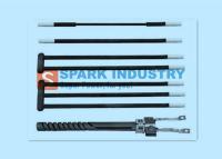 China Double Helix 1550 ℃ Silicon Carbide Heating Element For Industrial Smelting Furnace for sale