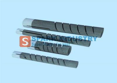 China High Temperature Electric Heating Element Double Thread Silicon Carbide Heater for sale