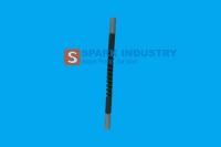 China Silicon Carbide Heating Rod Single Spiral Type for sale