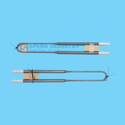 China 6 / 12mm 1800 type MoSi2 heating element, denture furnace heating element for sale