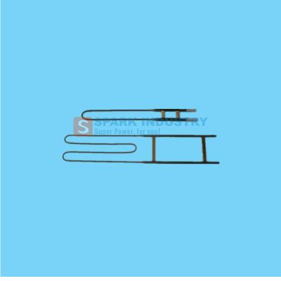 China U-type W-type 1800 ℃ MoSi2 heating element, high temperature electric furnace heating element for sale