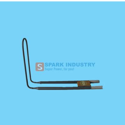 China 1700 1800 1900 grade molybdenum disilicide heating element L-type for sale