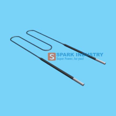 China 1700℃ W Type MoSi2 Heating Element 、Molybdenum disilicide heating element of high temperature electric furnace for sale