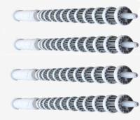 China Ceramic Alumina 1400C Electric Radiant Tube Heaters Oxidation Resistance for sale