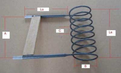 China Spiral Molybdenum Disilicide Heater 99.9% High Purity for sale