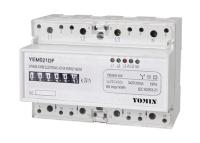 China Three Phase Din Rail KWH Meter , electronic Active Digital Energy Meter for sale