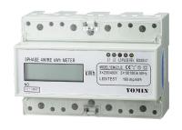 China 5A 10A 20A LCD Display Din Rail KWH Meter , 3 Phase Energy Meter for sale