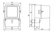 China IS09001 Class 2 Single Phase Electromechanical Energy Meter , Mechanical Meter for sale