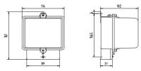 China Anti - UV PC Cover 10A 20A 30A 40A Eletromechanical Type Single Phase kilowatt hour meter for sale