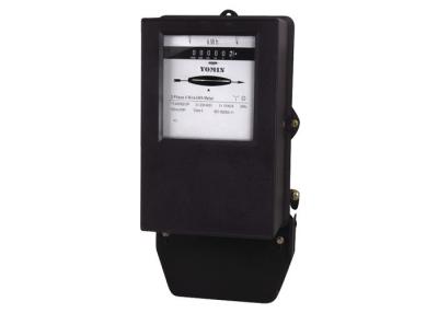 China Three Phase Front Board Installed Electromechanical Energy Meter 3 x 230 / 400V for sale