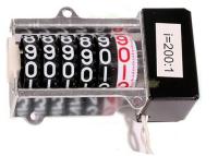 China Single Phase Stepper Motor Counter Meter Accessories of Plastic for sale