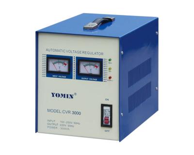 China Relay Type Stabilizer , Automatic Voltage Stabilizer Single Phase 5000VA CVR Stabilizer for sale
