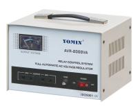 China Current Type Single Phase Stabilizer , AVR Automatic Voltage Stabilizer 220V AC 2000VA For Home Use for sale