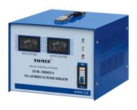 China Single Phase Relay Type Stabilizer , Meter Display Electromechanical Control Stabilizer for sale