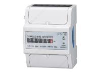 China 4 Module Electricity Single Phase Energy Meter , Analog Display kwh Meter for sale