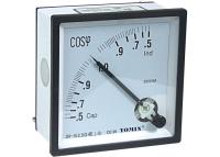 China 415V 3P Three Phase Square Type Moving Coil Power Factor Meter for sale