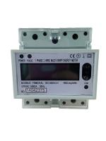 China White Color Single Phase Energy Meter Watt Hour Meter With Three Tariffs , Customized Logo Printed for sale