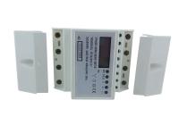 China 35mm Din Rail 3 Phase Energy Meter PC LCD , Extension Terminal Cover for sale