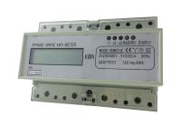 China Residential House Use Three Phase Watt Hour Meter Direct Mode LCD 6+1/5+2 for sale