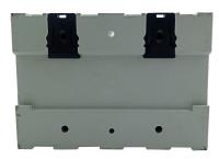 China Small Volume Accuracy Class1.0 3 Phase Electricity Meter 35mm Din Rail With Counter 6 Display for sale