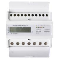 China Residential House Use Three Phase Watt Hour Meter Direct Mode LCD 6+1/5+2 for sale