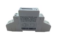China Ligth Weight 230V 50HZ Electronic Din Rail Mounted Kwh Meter , 35mm Standard for sale