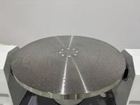 China 2D Micro Stepping Turntable 160kg Payload Dual Axis Rate Table With Big Tabletop for sale