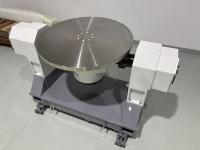 China 2D Micro Stepping Turntable 160kg Payload Dual Axis Rate Table With Big Tabletop for sale