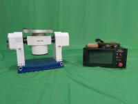 China U-T Structure 2DT350-A Small Dual Axis Electric Turntable with 20Kg Load Weight for sale