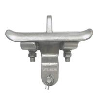 China Aluminium Alloy Suspension Clamps Twin Jumper Conductor Fittings for sale