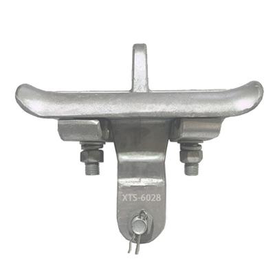China Aluminium Alloy Suspension Clamps Twin Jumper Conductor Fittings for sale