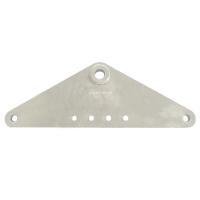 China High Strength Triangular Yoke Plate Corrosion Resistant Power Fitting for sale