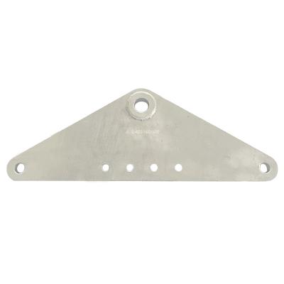 China High Strength Triangular Yoke Plate Corrosion Resistant Power Fitting for sale