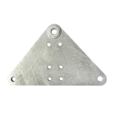 China Corrosion Resistant Extended Yoke Plate Transmission Line Yoke Fittings for sale