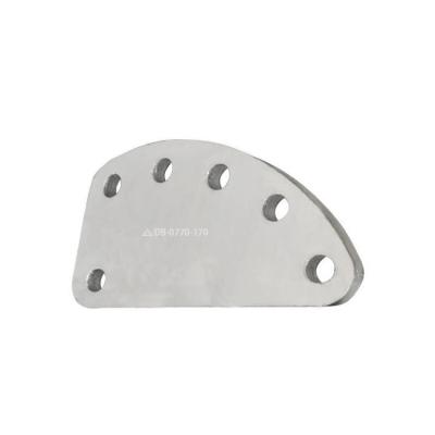 China Overhead Electric Transmission Line Fittings Hot Dip Galvanized Tension Adjuster Plate for sale