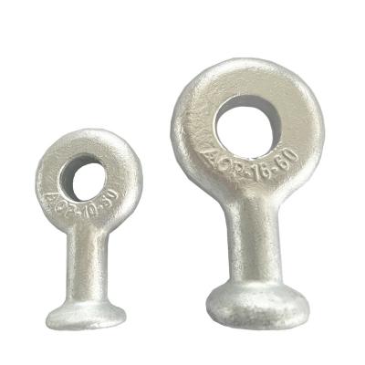 China Precision Connecting Fittings Ball Eyes Overhead Power Transmission Line Hardware for sale