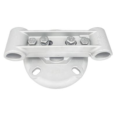 China Corrosion Resistant Fixed Clamp Bus Bar Fittings Electric Fittings For Power Distribution Systems for sale