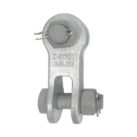 China Z Type Clevises Electric Power Fittings Corrosion Resistant For Overhead Power Grid for sale