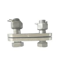 China Customizable P Type Double Straps HV Transmission Line Hardware Fittings for sale