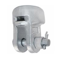 China Customizable Transmission Line Socket Eye Substation Fittings Hot Dip Galvanized for sale