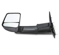China Weatherproof Black Side View Mirrors Car Exterior Mirror Plane Glass For Dodge Ram for sale