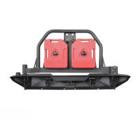 China Jeep Wrangler JK Rear Off Road Bumpers 100*50*30cm Carbon Black for sale