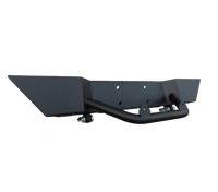 China Jeep Wrangler Rock Crawler Front Off Road Metal Bumpers 63*16in Carbon Black for sale